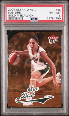 2004 Ultra WNBA 45 Sue Bird Gold Medallion Seattle Storm HOF UCONN ...