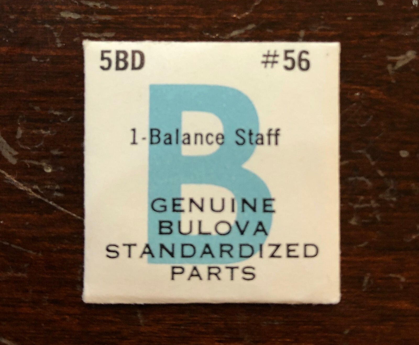 Bulova NOS Balance Staff 5BD | eBay