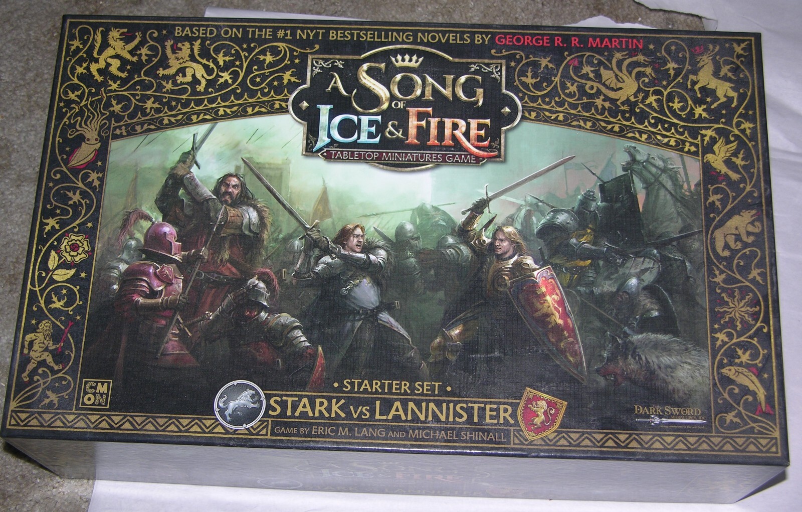 Game of Thrones a Song of Ice and fire Starter set STARK VS. LANNISTER New