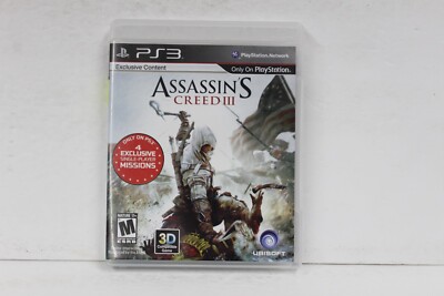 Assassin's Creed III (Sony PlayStation 3 PS3, 2012) CIB | eBay