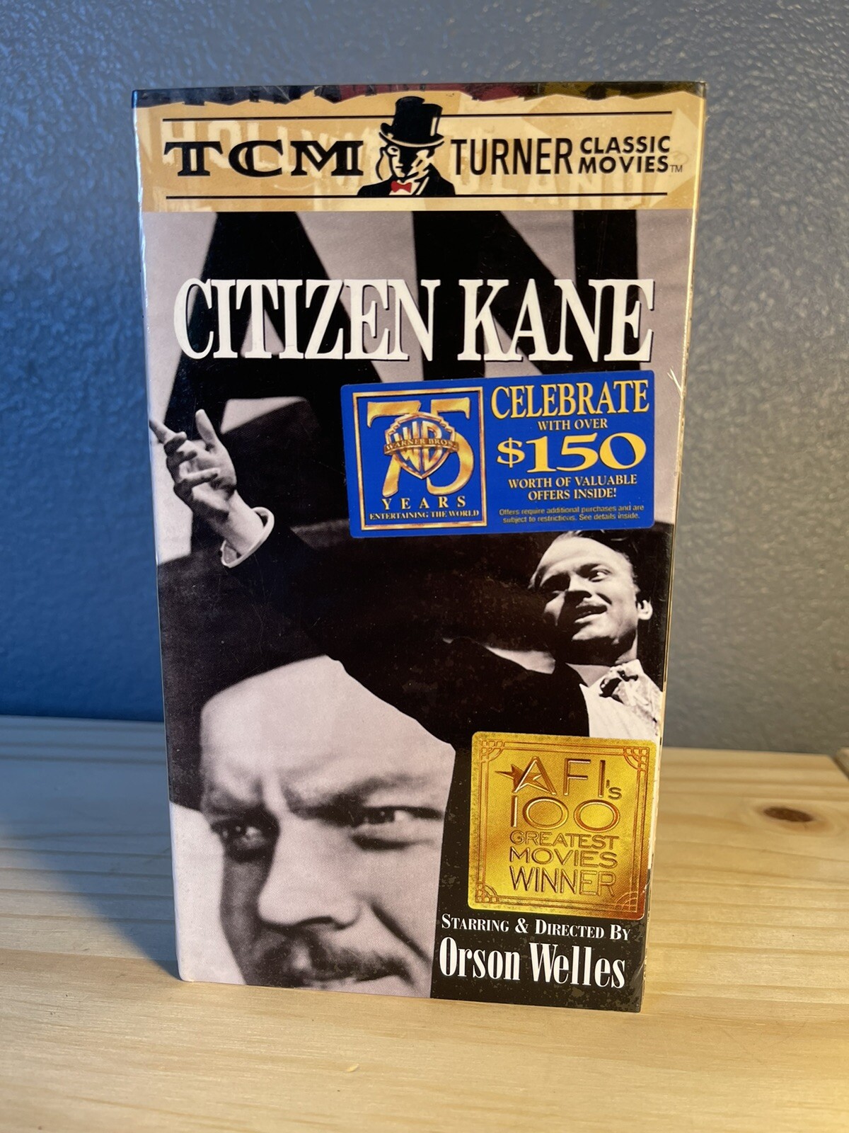 Citizen Kane (VHS, 1999) ORSON WELLES Brand New SEALED *Cut on label ...