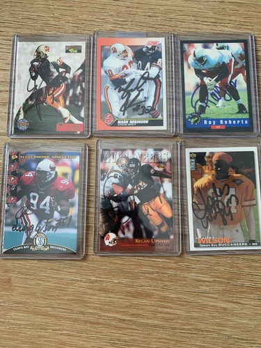 CHARLES WILSON TAMPA BAY BUCS BUCCANEERS SIGNED CARD AUTO'D WR | eBay