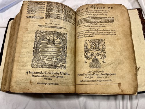1581 /1578 Restored Geneva Breeches Holy Bible Rare Family Vintage ...