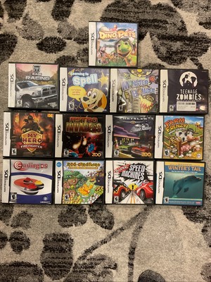 Nintendo DS Games Lot Of 13. All Complete With Manual, Some Rare And ...