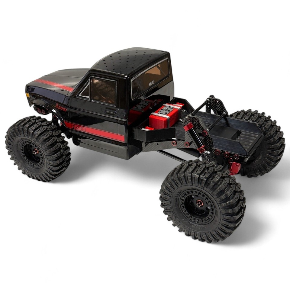 V2 Scale Truck Comp Bed (fits Redcat Ascent Fusion with Carbon Chassis ...