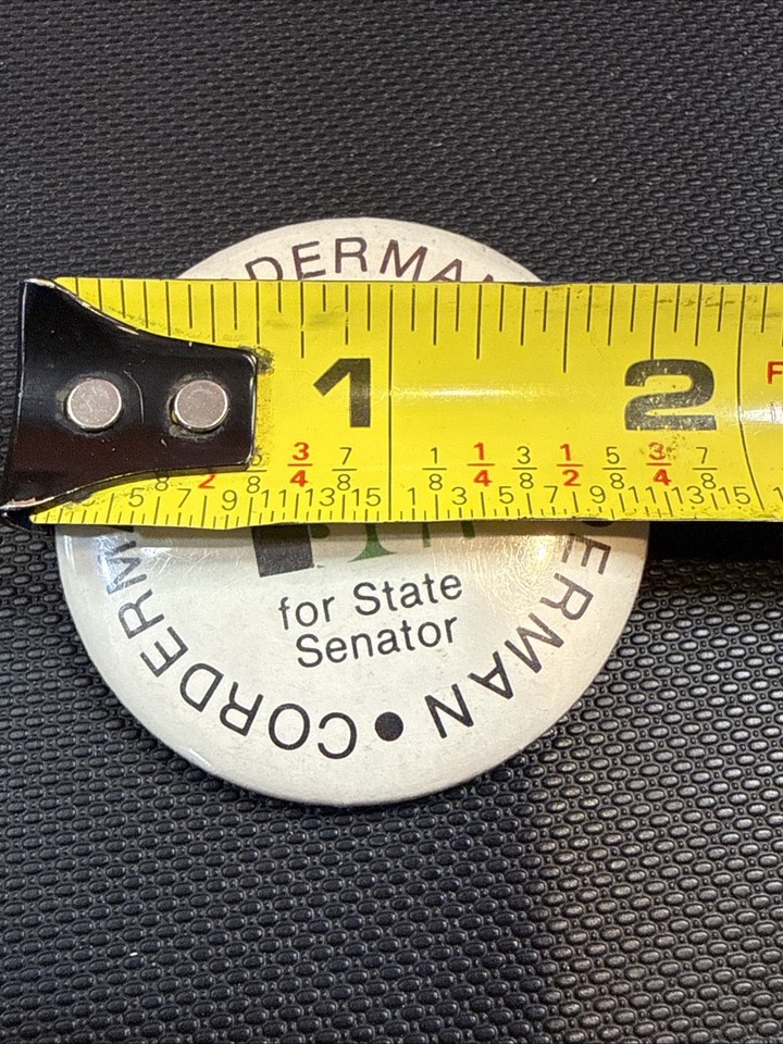 Corderman Maryland Senate Race 1970’s Western Maryland. 1st Pin | eBay