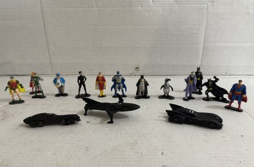 Vintage ERTL DC Comics Super Heroes Die-Cast Metal Action Figures - Lot ...