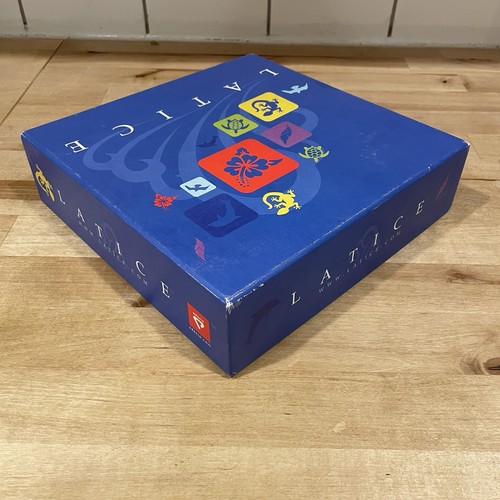 Adacio LATICE Family Strategy Party Board Game Unused Unpunched ...
