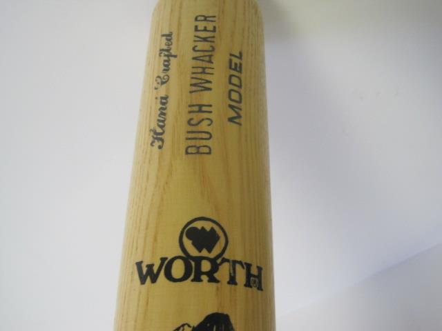 TENNESSEE THUMPERS BASEBALL BAT WOOD WORTH BUSH WHACKER GULF WAR SADDAM ...