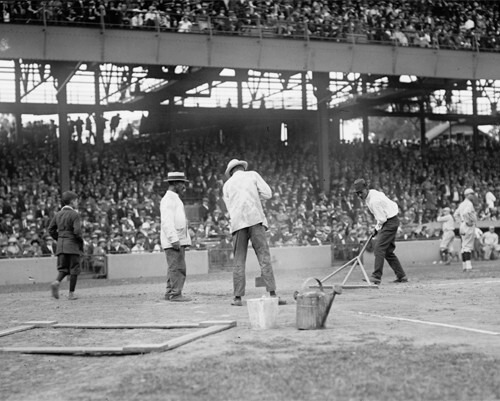 1924 World Series Washington Senators Griffith Stadium Ground Crew ...