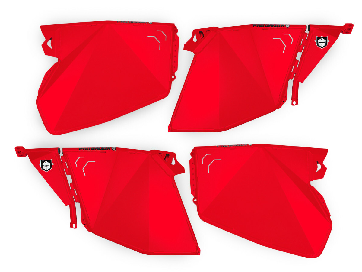Pro Armor Stealth Doors Black Polaris RZR XP 4 XP4 1000 / Turbo | eBay