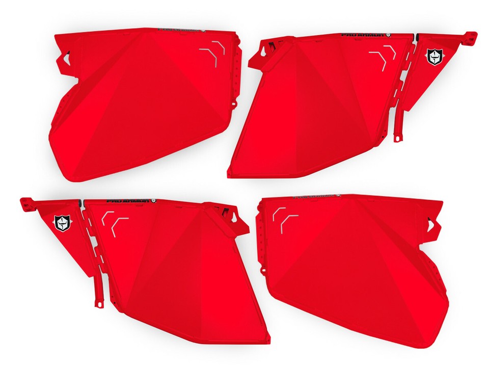 Pro Armor Stealth Doors Black Polaris RZR XP 4 XP4 1000 / Turbo | eBay