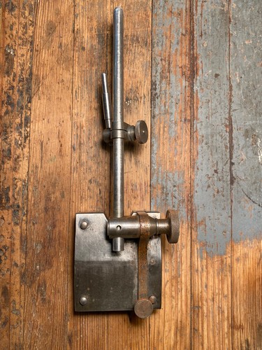 ANTIQUE SURFACE GAUGE SCRIBE TOOL GAGE BLOCK INDICATOR MACHINING ...