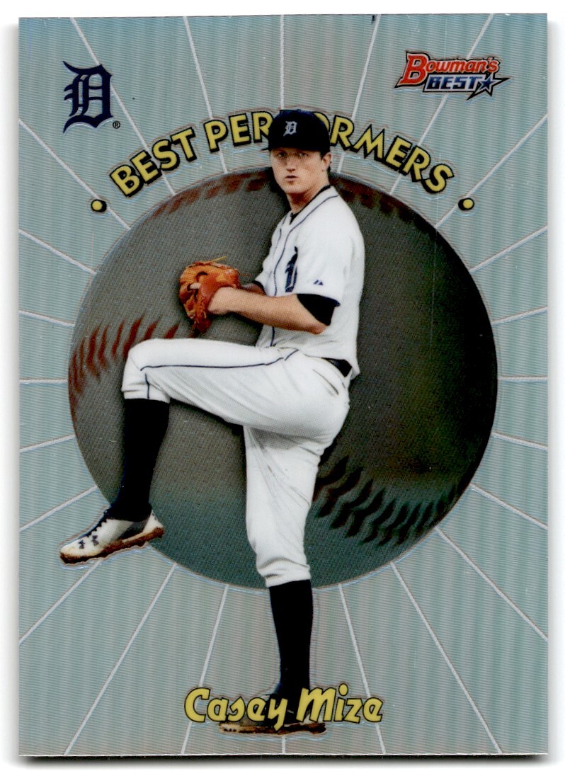 2018 Bowman's Best Refractor Casey Mize Baseball Cards #98BP-CM | eBay