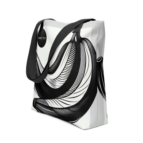 UNITY Collection I Women's Banana Print Canvas Tote | eBay