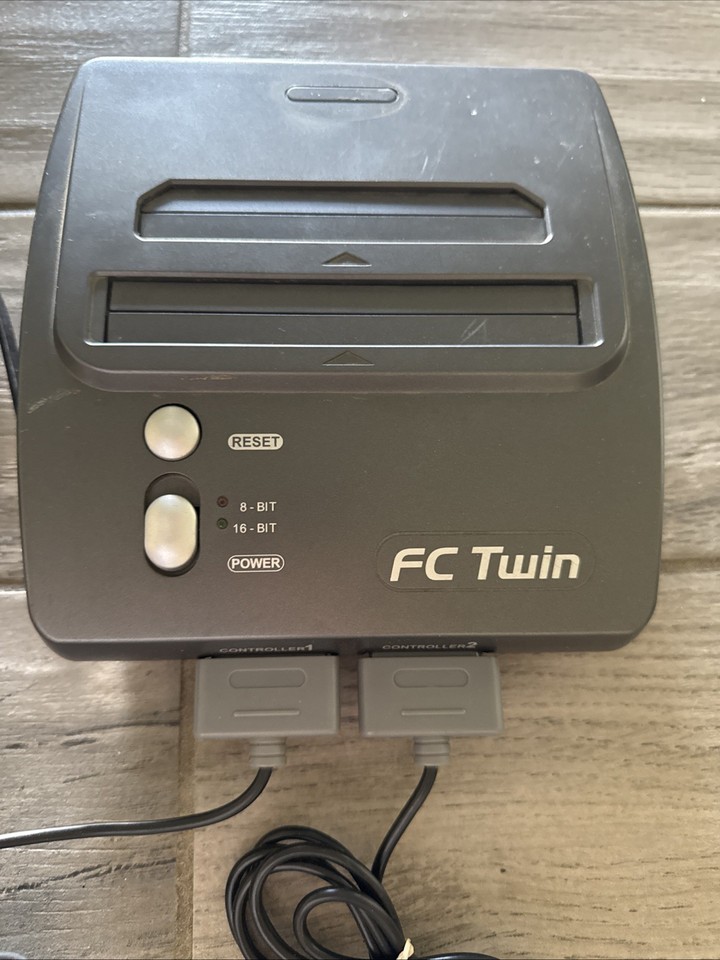 FC Twin Console For Nintendo SNES & NES Complete With Two Controllers ...