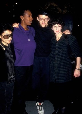 Singer Yoko Ono dancer Judith Jamison artist Keith Haring ancer Je- Old ...