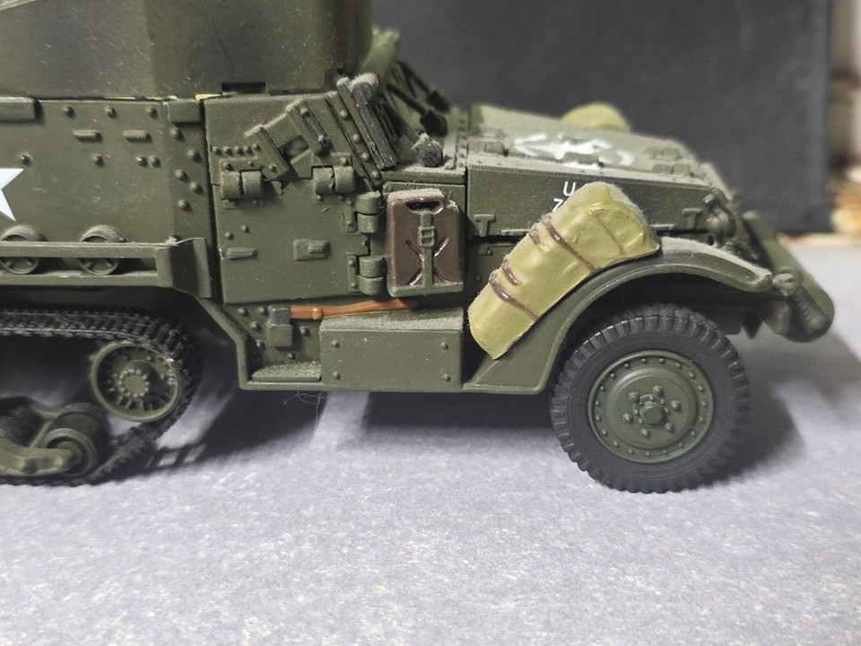 21st Century Toys 1/32 M3A3 US Army Half Track Armor M2 .50 Cal Machine ...