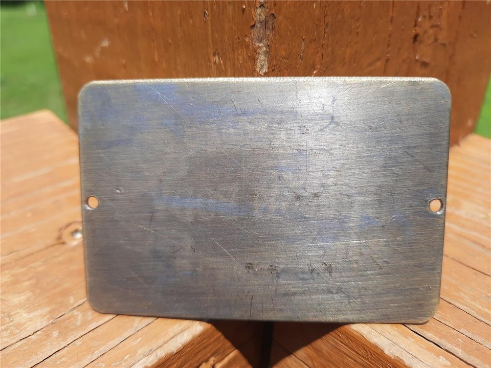 BRASS WELLS FARGO CASKET COFFIN HUMAN CORPSE BODY TOE TAG DATE & BONDED ...