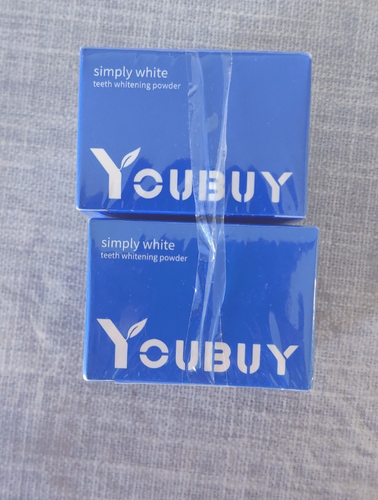 2 Pack YouBuy Simply White Powder Shimmer Deluxe Teeth Whitening Powder ...