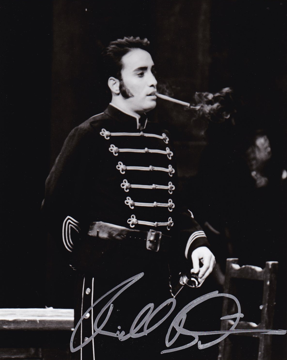 RICHARD BERNSTEIN opera bass-baritone signed photo as Zuniga in Carmen ...