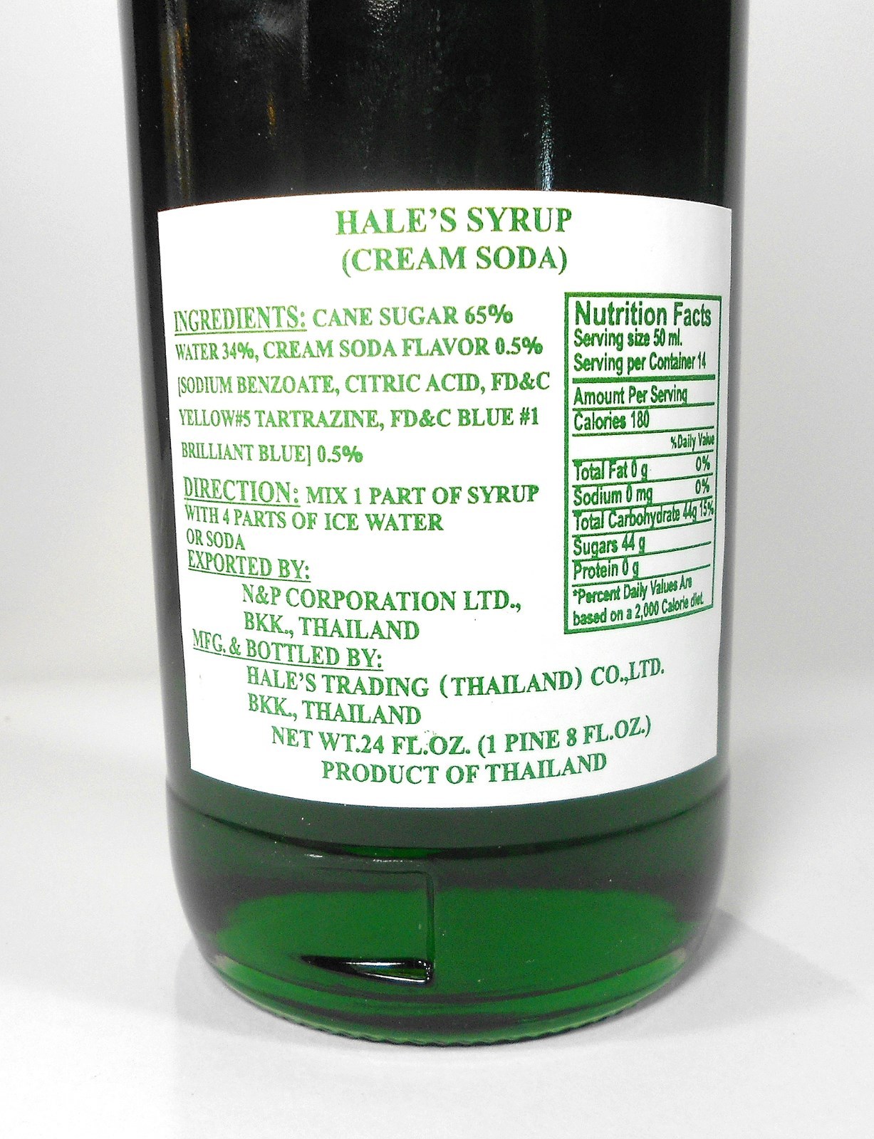 HALE'S BLUE BOY Syrup Your Choice 1 Bottle Sala, Cream Soda, or Mali ...