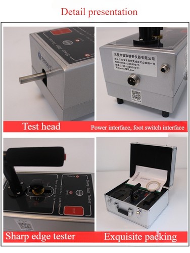 Electric Sharp Edge Tester Toy Safety Sharp Edge Detector With Testing ...