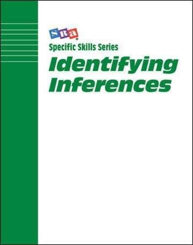 SRA, Specific Skill Series: Identifying Inferences, Book B - Paperback ...