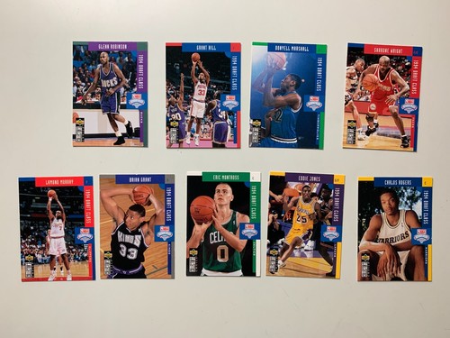 LOT 9 CARTES BASKET NBA UPPER DECK COLLECTOR'S CHOICE 1994 DRAFT CLASS ...