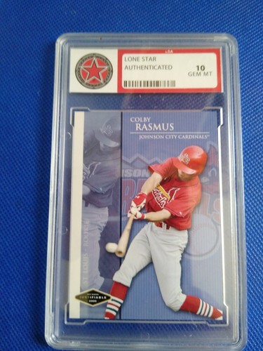 2005 Just Memorabilia Baseball#JFP-15 - Colby Rasmus - Graded LSA 10 ...