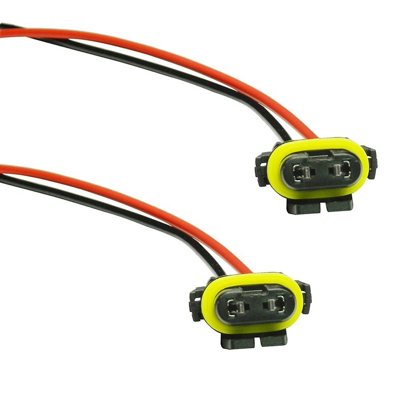 Universal 9005 9006 Headlight Wiring Harness Kit with Female Connector ...
