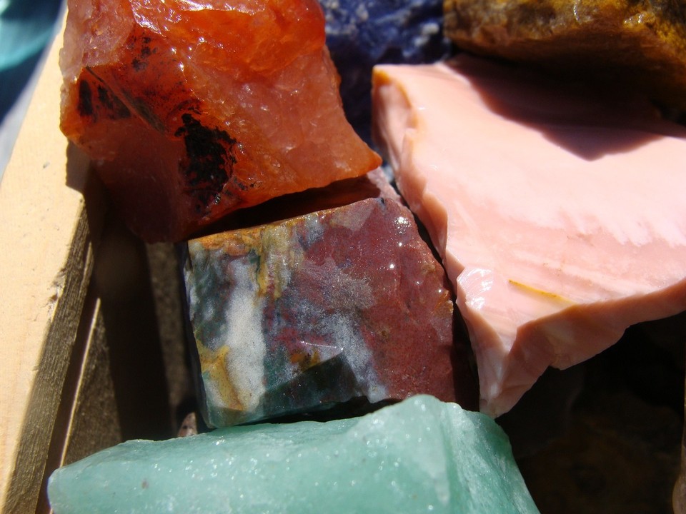 Premium Rock and Gem Tumble Rough Mix for Rock Tumbler | eBay