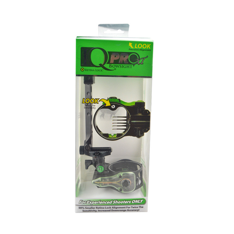 Archery Compound Bow Sight Lock Micro 5 Pin .019" Adjustable Long Pole ...