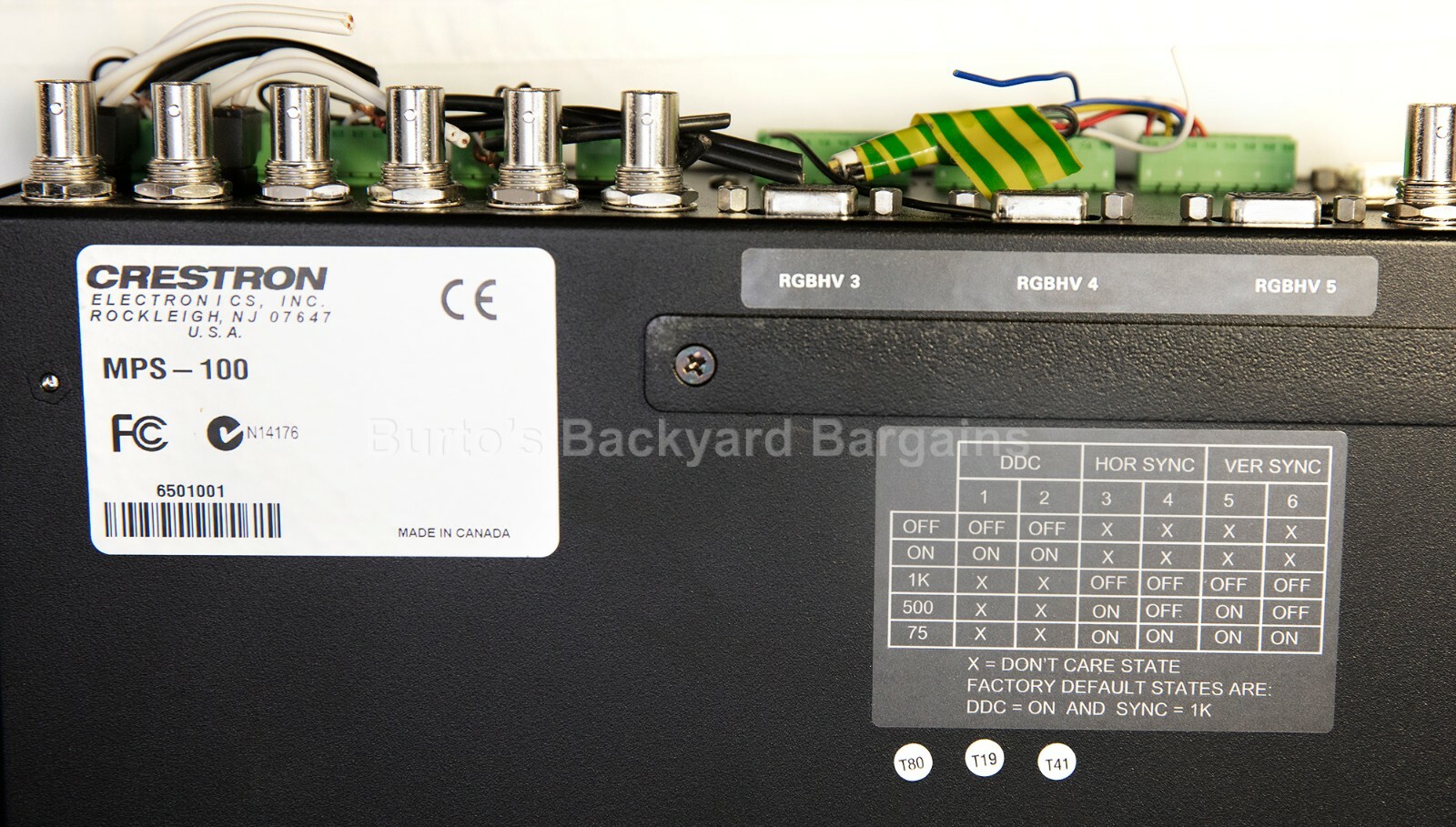 Crestron MPS-100 Professional Multimedia Presentation System Control ...