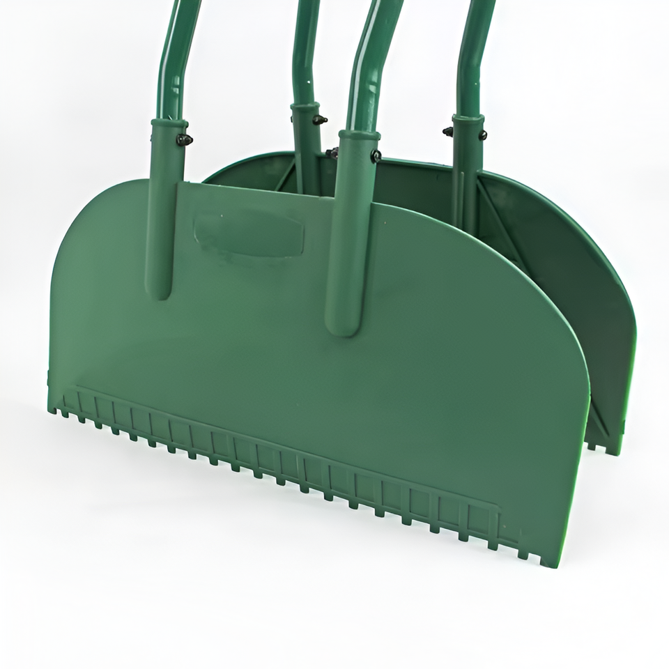 Long Handled Detachable Leaf Collecting Rake Grab Garden Leave ...