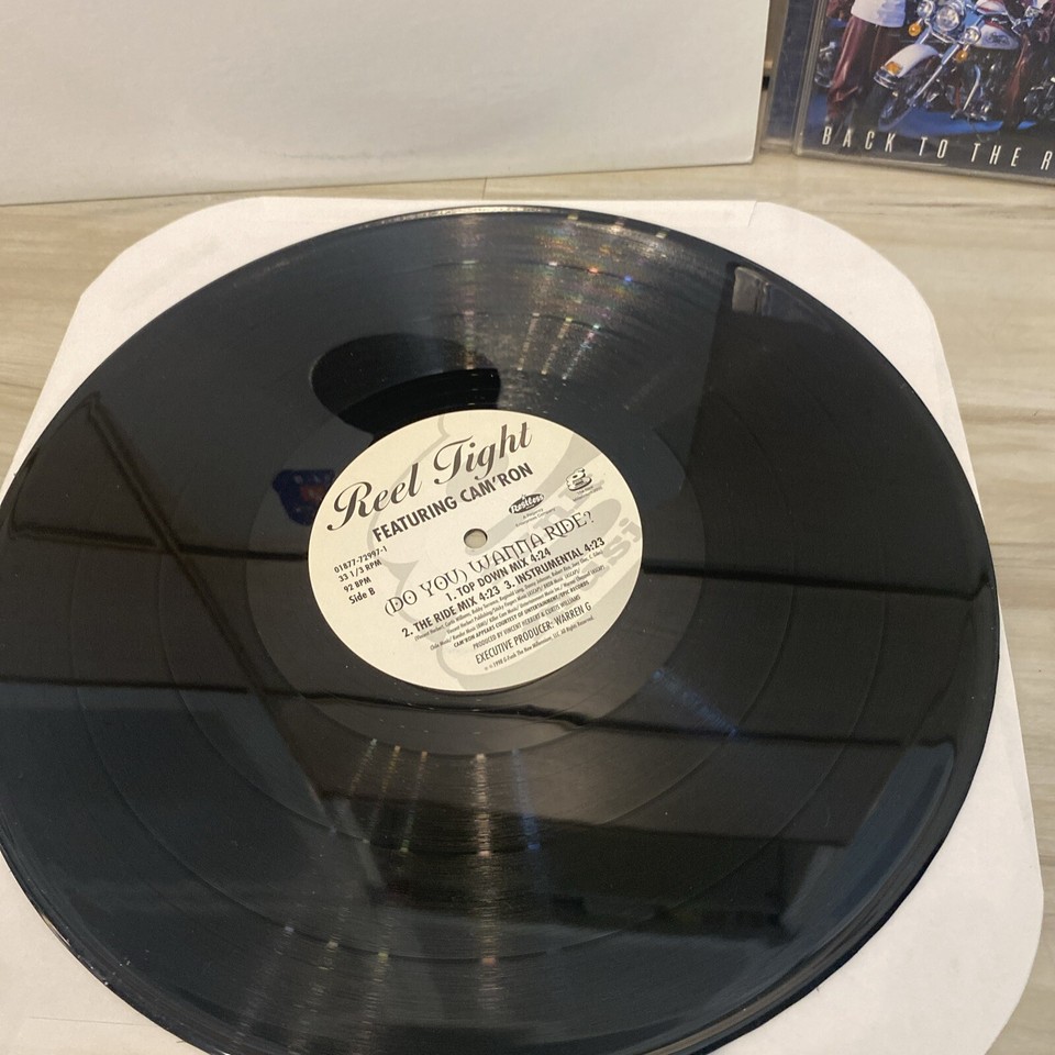 Reel Tight Ft Cam'Ron Do You Wanna Ride SINGLE VINLY NM & Back To The ...