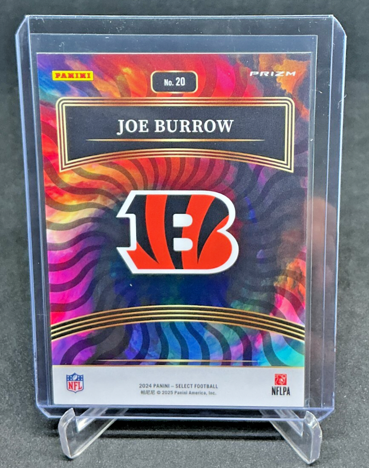 2024 Panini Select JOE BURROW Prizm Color Wheel Case Hit SSP #20 ...