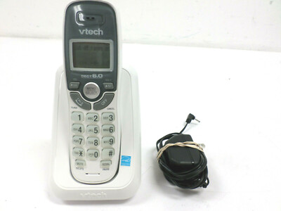 VTech CS6114 Cordless Phone with Caller ID / Call Waiting - White/Grey ...