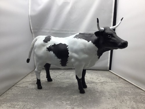 Custom texas longhorn cow steer marx sideshow 3d print 1/6 scale black ...