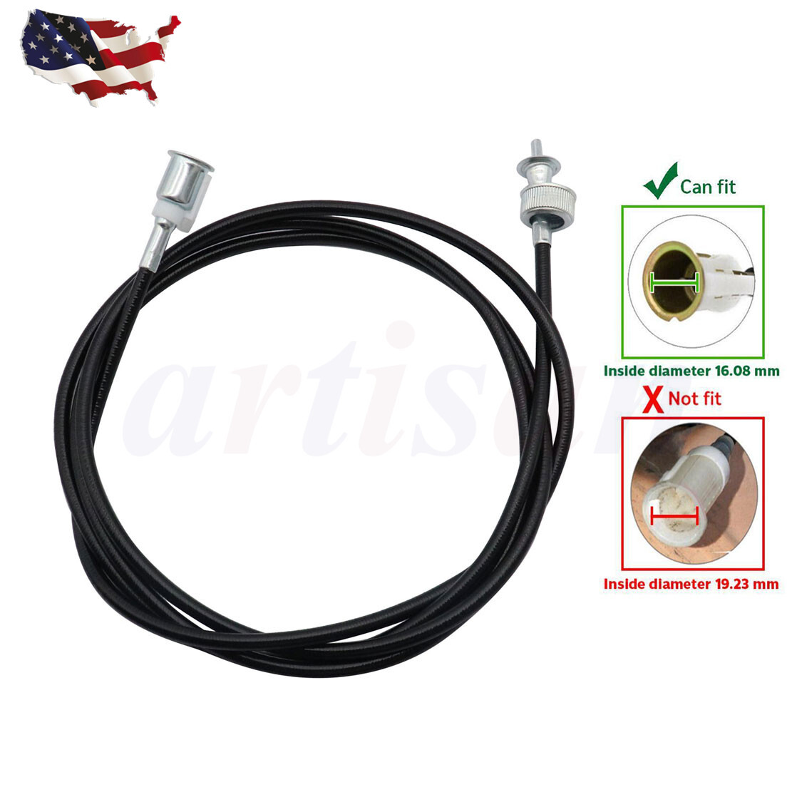 Speedo Meter Cable Fits Toyota Hilux 5th Gen LN80 LN85 LN100 Pickup ...
