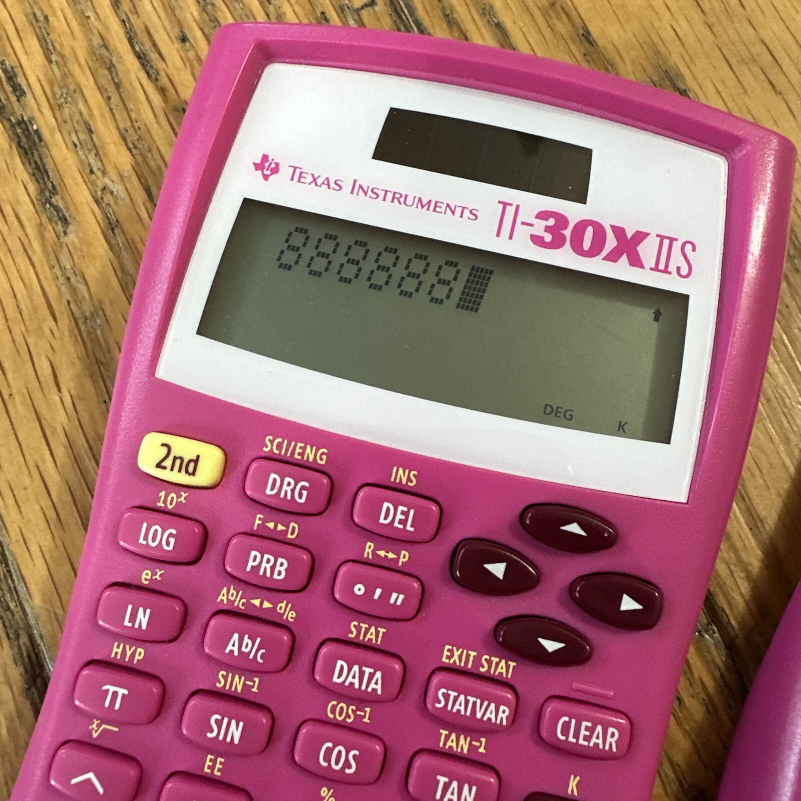 Texas Instruments TI-30X IIS Pink Solar Scientific Calculator TESTED | eBay