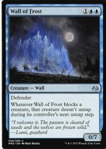 X4 Wall of Frost Modern Masters 2017 LP/NM MTG Magic DNA GAMES | eBay