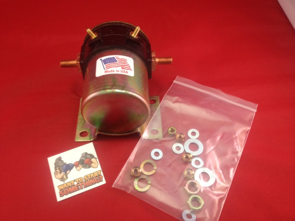 NEW 24 VOLT STARTER SOLENOID SERIES PARALLEL SWITCH DELCO 1119865 ...