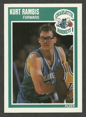 1989-90 Fleer Kurt Rambis Charlotte Hornets #16 Santa Clara | eBay