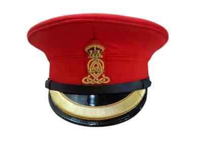 1912 British 7th Queen’s Own Hussars Officer Cap – Authentic Peaked ...