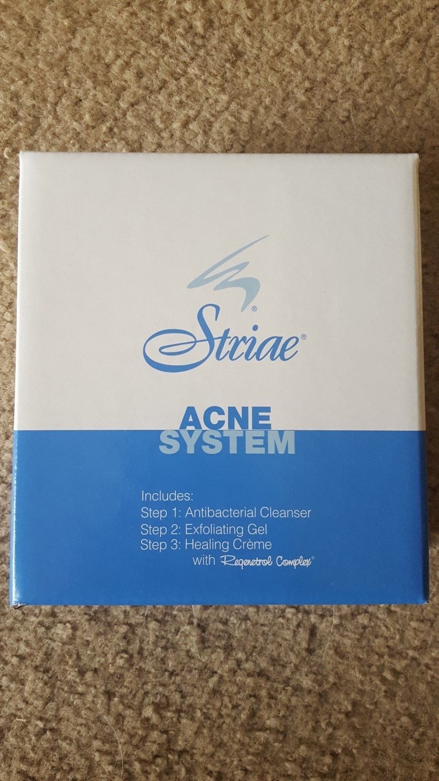 Striae Acne System - Anticbacterial Cleaner, Exfoliating Gel and ...