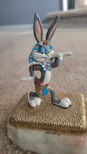 RARE Artist Proof Autographed Ron Lee Looney Bugs Bunny Pharoah Sculpture COA | eBay