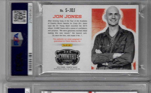 2014 Panini Country Jon Jones - Signatures PSA 9 | eBay