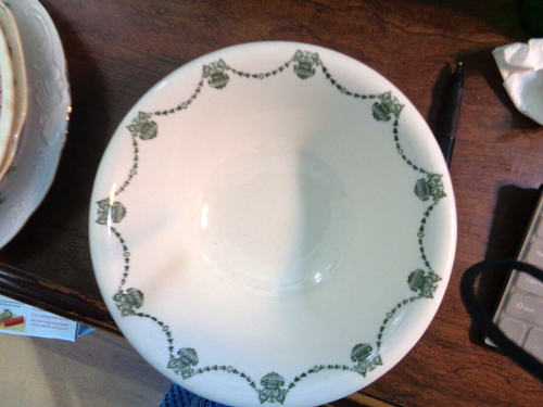 Vintage MAYER CHINA GEM PATTERN DEEP 8 ¼” ROUND BOWL 1915 | eBay