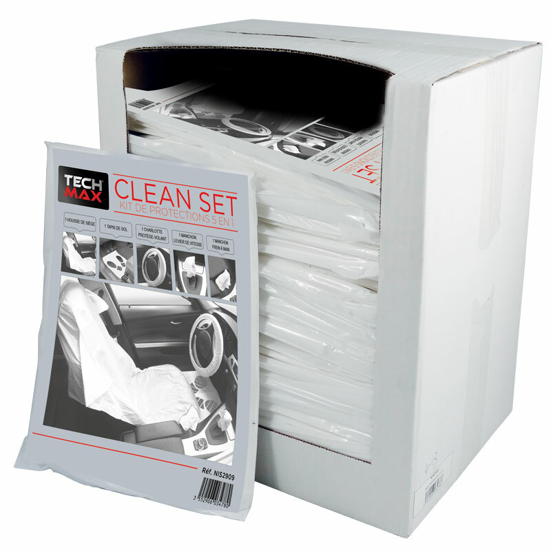 Disposable Interior Protection Kit 5 In 1 X 100 - TechMax | eBay